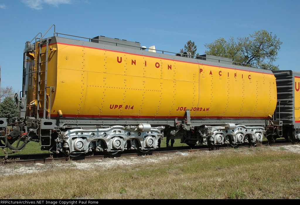 UPP 814, Joe Jordan, Water Car, ex 907857